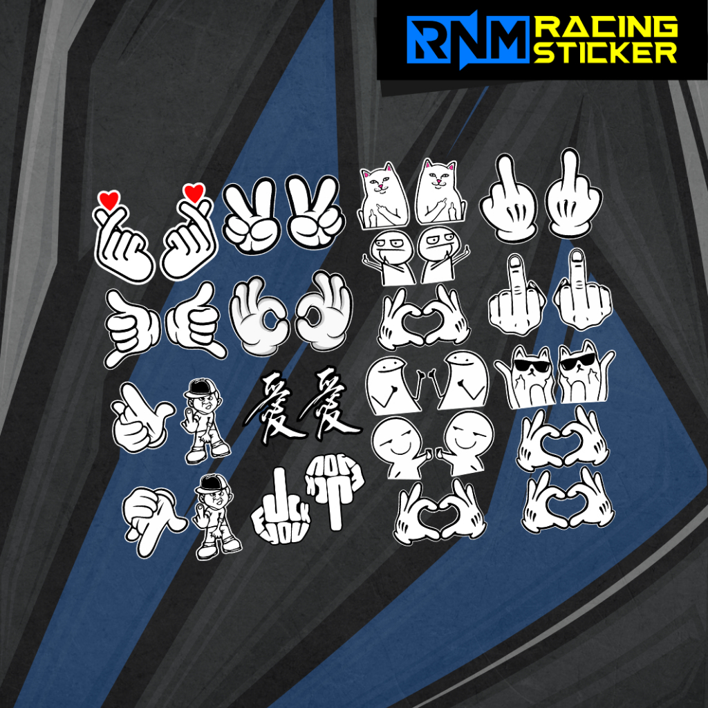 Jual STICKER JARI VIRAL | Shopee Indonesia