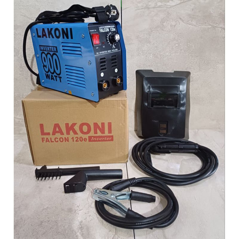 Jual Mesin Las Inverter MMA LAKONI FALCON 120E 120 E A 900 watt 120Amper Trafo Las Lakoni 120A ...