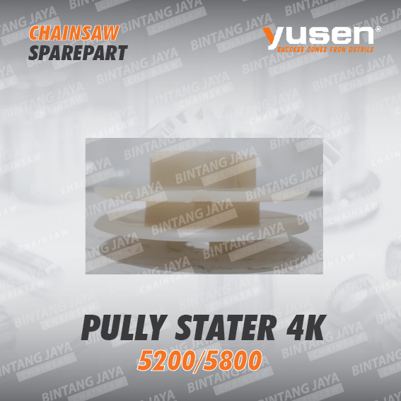 Jual Pulley Starter 4K Single Per Yusen Chainsaw 5200 5800 Pully Kaki 4 ...