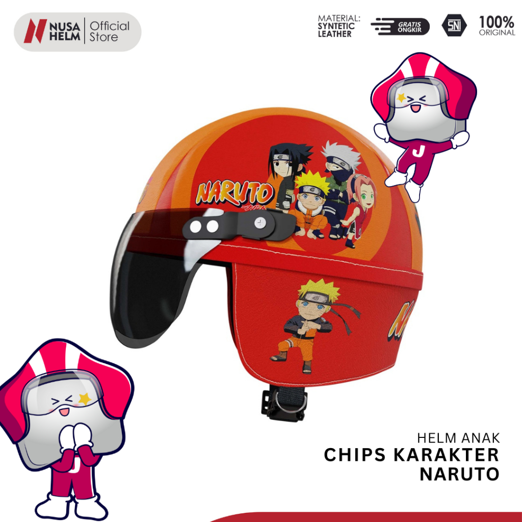 Jual Helm Anak Kecil 1 2 3 4 5 Tahun Retro Junior Karakter Ringan Motif ...
