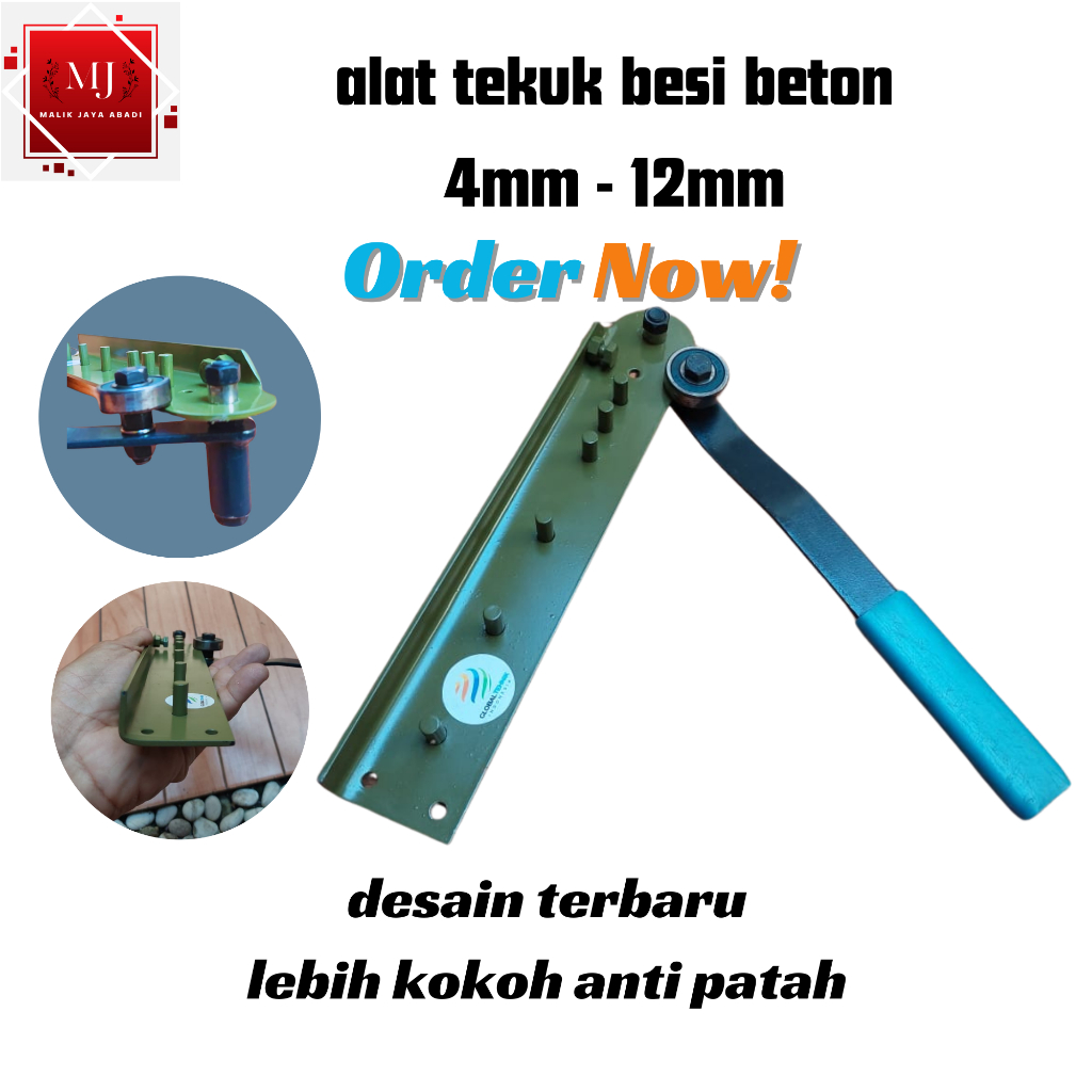 Jual ALAT TEKUK BESI BETON UKURAN 4MM - 12MM,PEMBUAT BESI BEGEL, ALAT ...