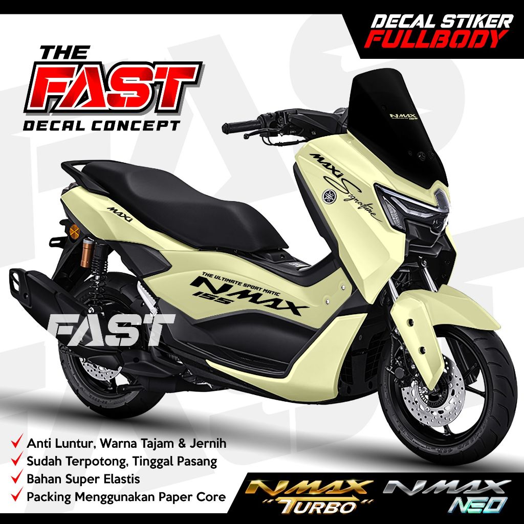 Jual TERBARU decal stiker nmx neo dan nmx turbo decal stiker full body ...