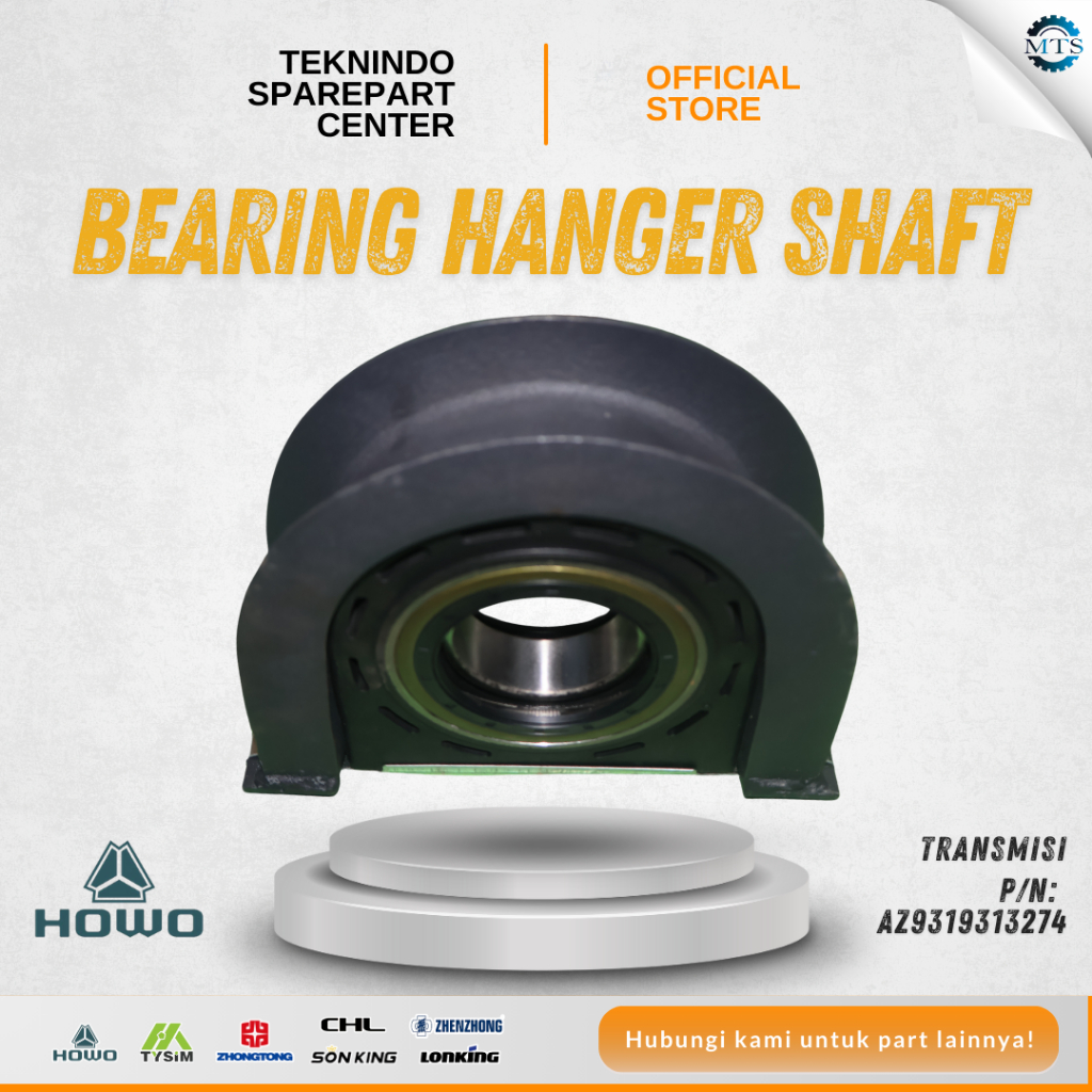Jual Bearing hanger shaft | AZ9319313274 | Type Model: Dump Truck Howo ...