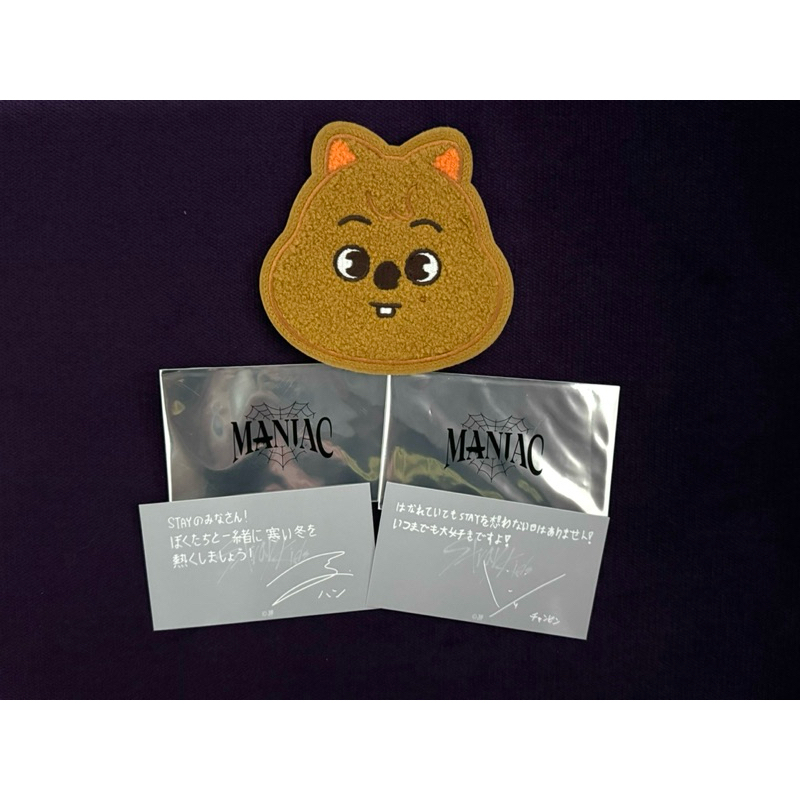 Jual STRAY KIDS MEMBER MESSAGES CARD MANIAC 2ND WORLD TOUR ENCORE IN ...