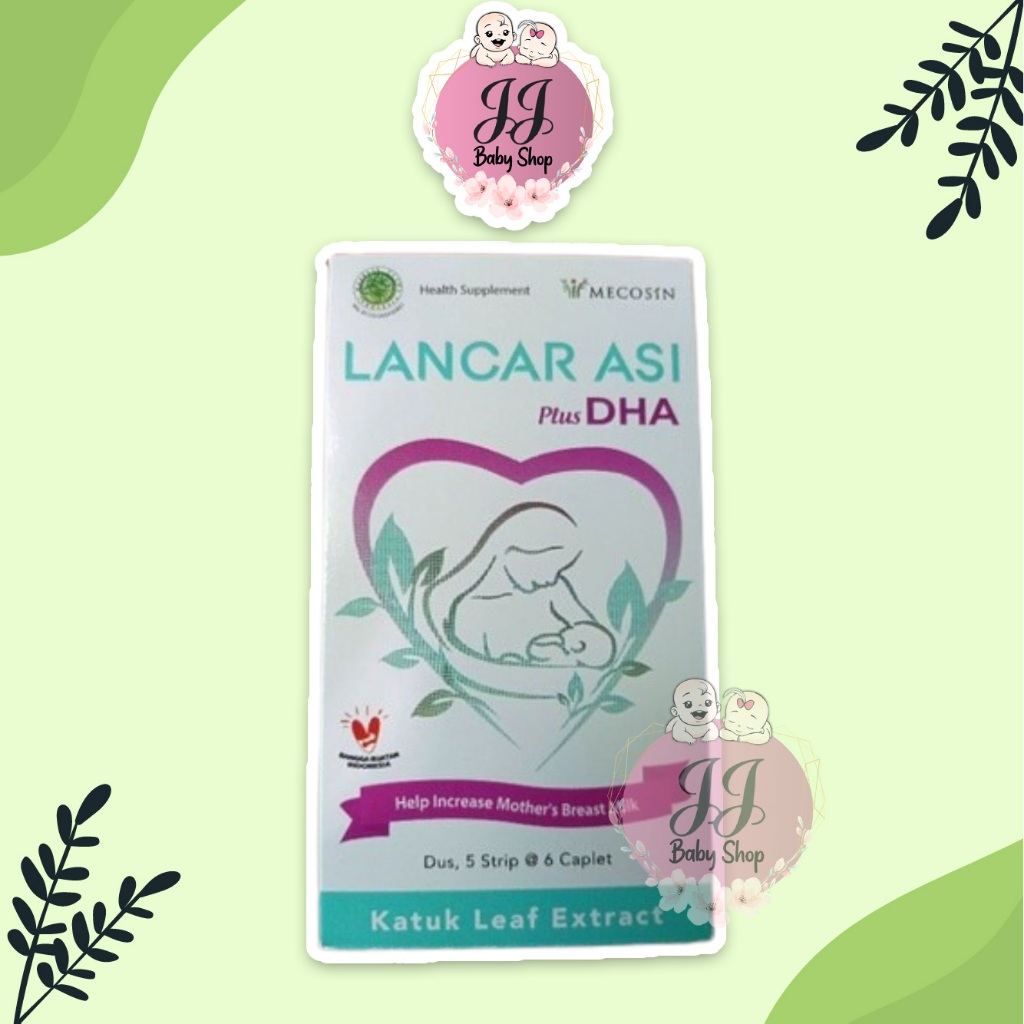 Jual Lancar ASI Plus DHA | 1 box isi 5 Strip @30 Kaplet | Pelancar ASI ...
