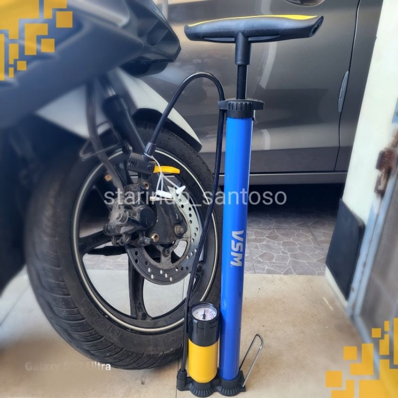 Jual Pompa ban sepeda mobil motor besi alloy balon bola roda | Shopee ...