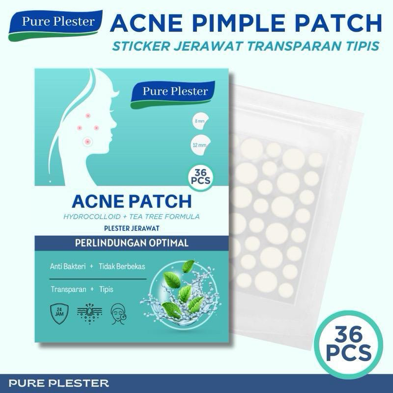 Jual [Isi 36Pcs Transparan] Super Pure Plester Acne Patch | Plester ...