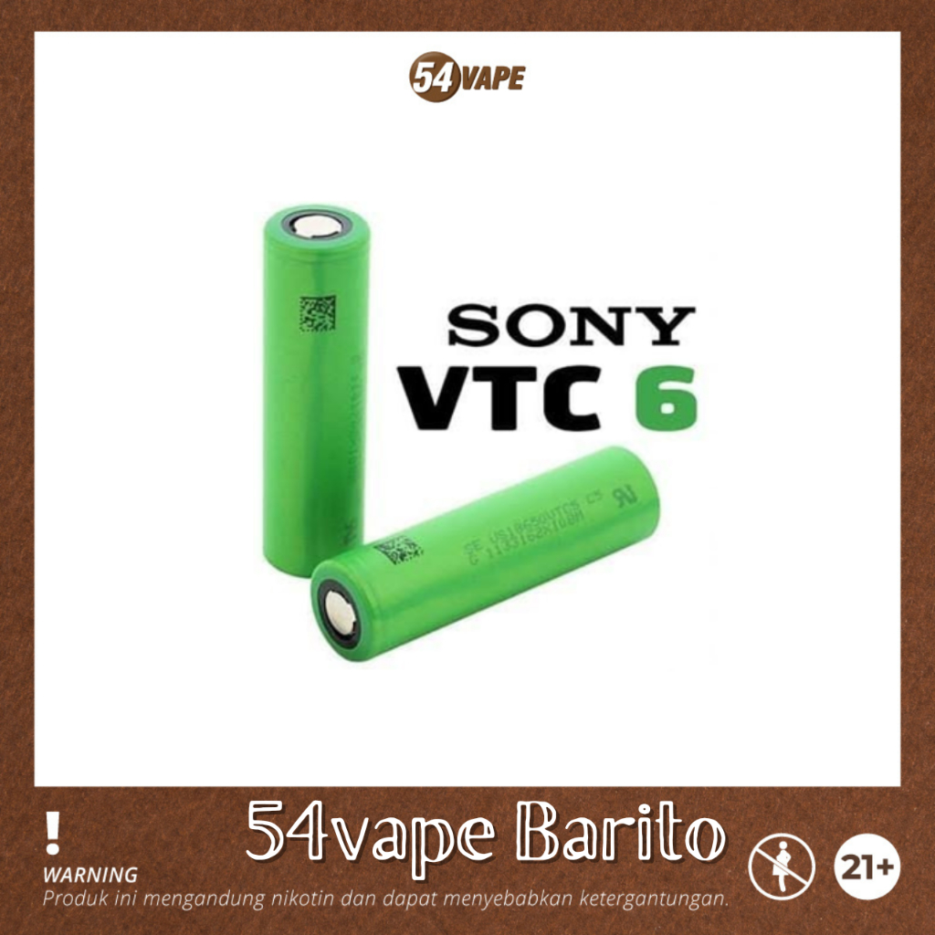 Jual Battery Sony VTC 6 18650 / 3000mAH | Shopee Indonesia