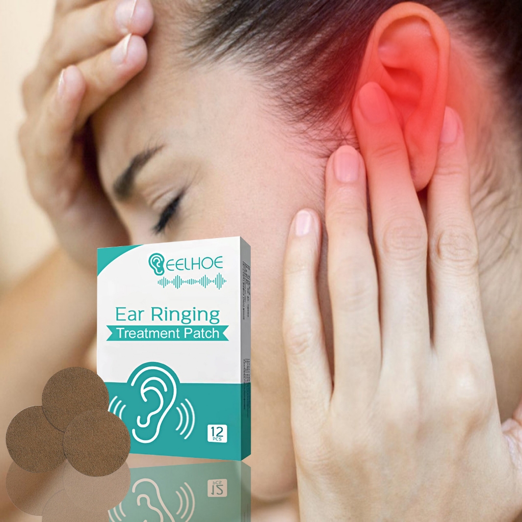 Jual Eelhoe Ear Tinnitus Treatment Patch Deafness Ear Swelling Buzzing ...