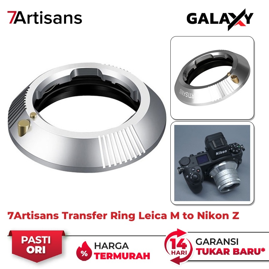 Jual 7Artisans Transfer Ring Leica M to Nikon Z Series Resmi | Shopee Indonesia