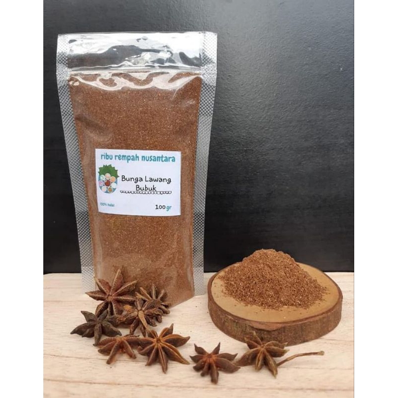 Jual 37. rempah-rempah bunga lawang bubuk halus siap saji | Shopee ...