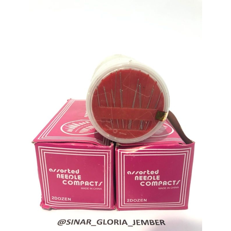 Jual 1 DOS (24 pis) JARUM TANGAN SET | Shopee Indonesia