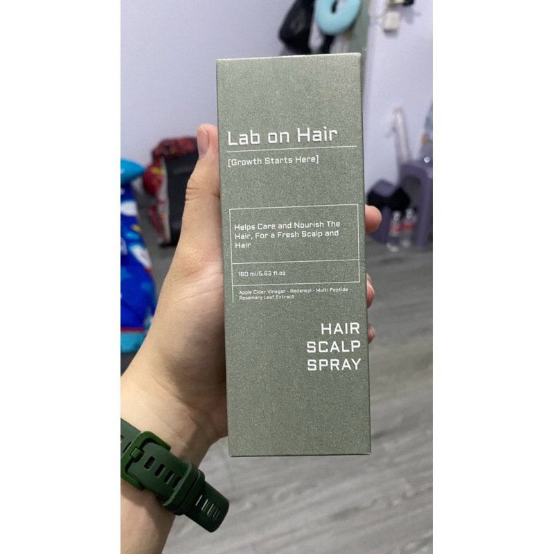 Jual Lab On Hair Scalp Spray with Apple Cider Vinegar + Redensyl ...