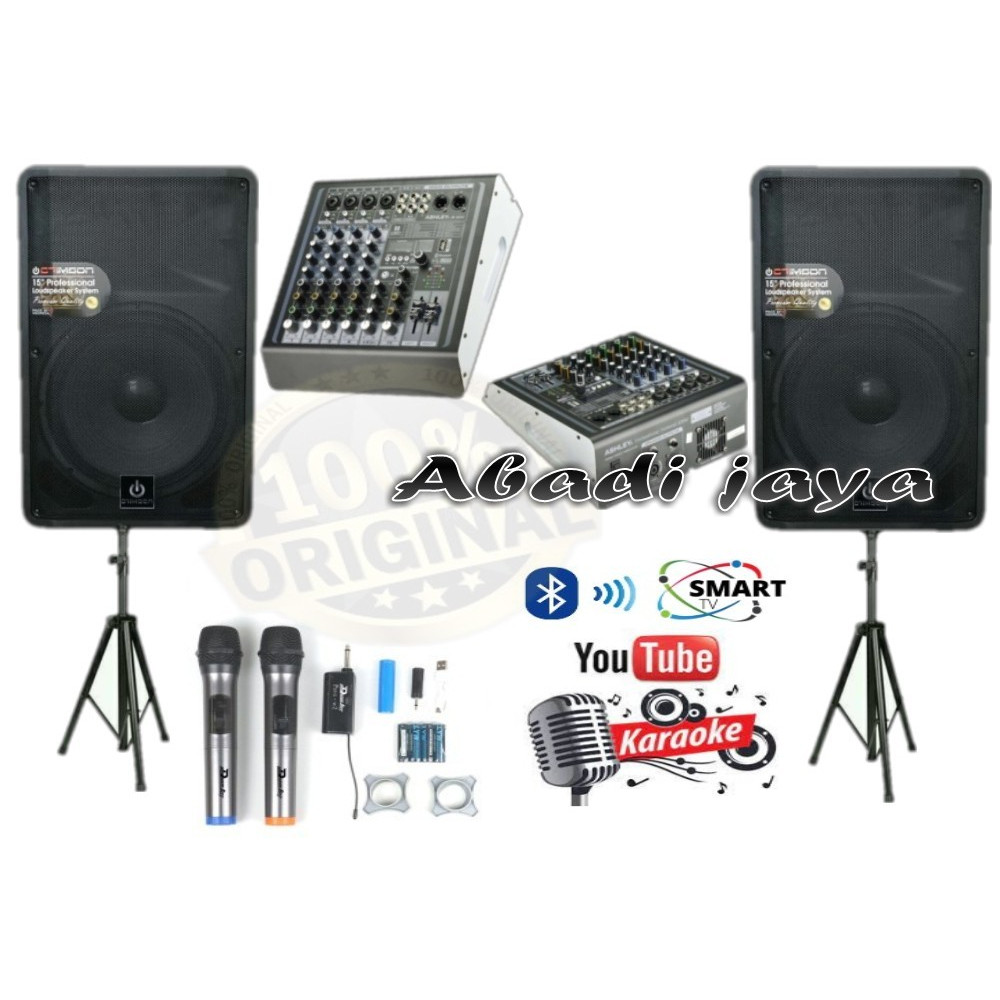Jual PAKET SOUND SYSTEM CRIMSON SPARTA PASIF 15 INCH POWER MIXER M6000 ...
