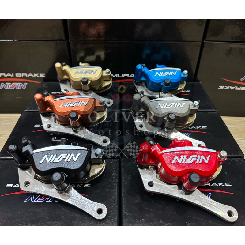 Jual Kaliper Depan Nissin Samurai 2 Piston KLX 150 | Shopee Indonesia