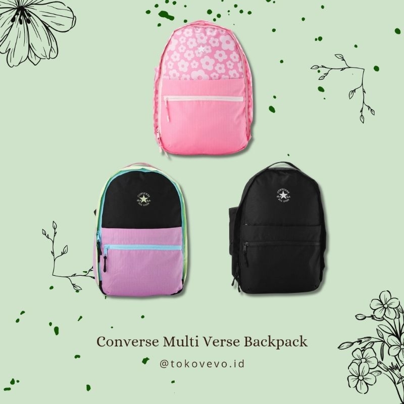 Jual Tas Ransel Anak - Converse Original Multi Verse Backpack | Shopee ...