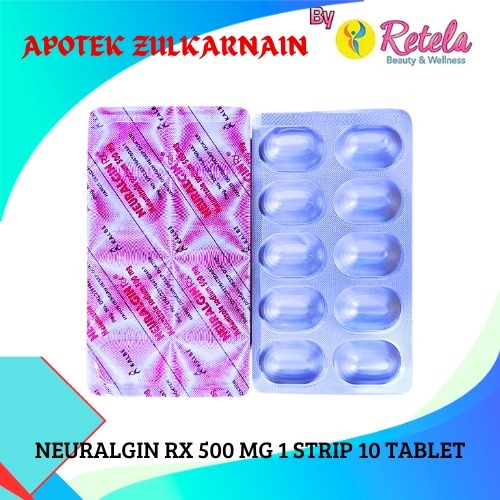 Jual Neuralgin Rx 500Mg 1 Strip 10 Tablet | Shopee Indonesia