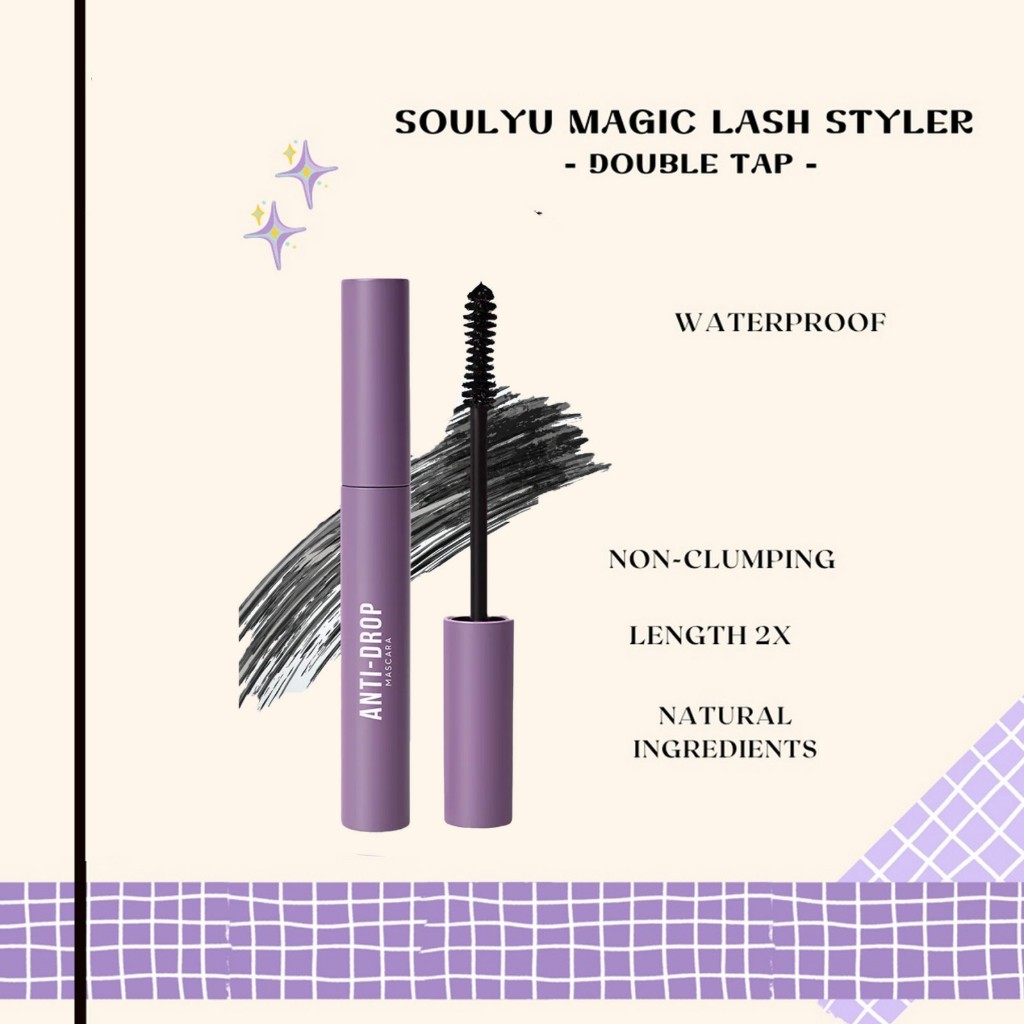 Jual Soulyu Anti-Drop Mascara 8,9 ml - Volumizing Lengthening ...