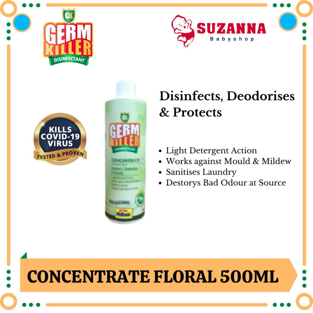 Jual Germ Killer Concentrate Floral 500ml | Shopee Indonesia