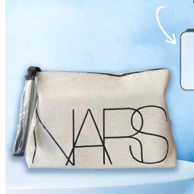 Jual POUCH J NARS Broken White Pouch Free Nars Soft Matte Foundation | Shopee Indonesia