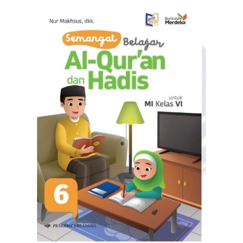 Jual buku Alquran dan hadis kelas 6 erlangga merdeka | Shopee Indonesia