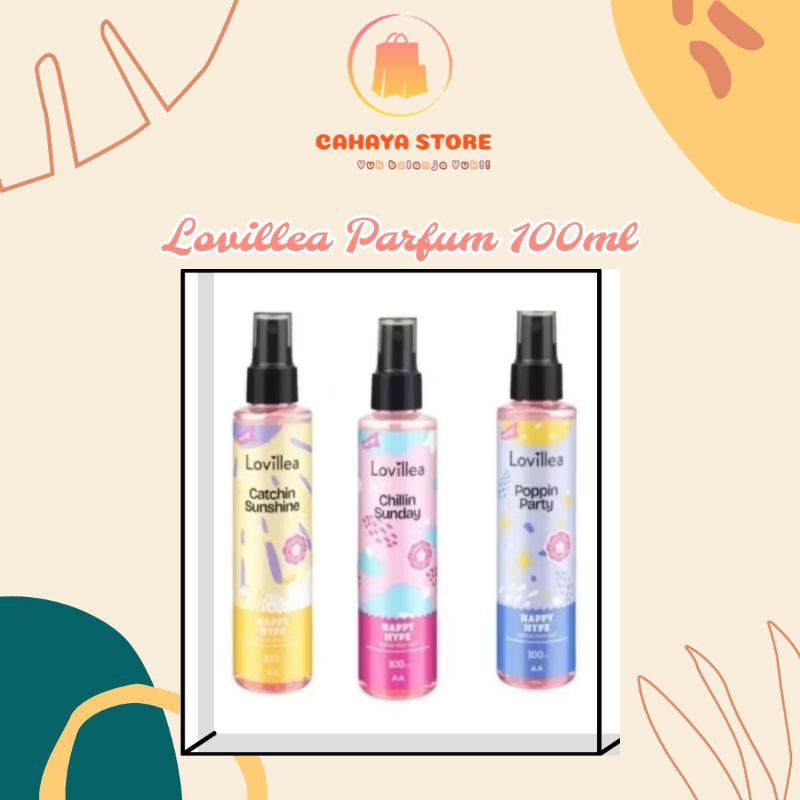 Jual Lovillea Happy Hype Body Mist Parfum 100ML/ Parfum Lovillea Ready ...