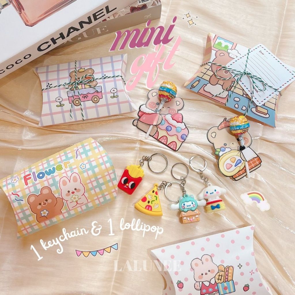 Jual Mini Gift Lucu - Hadiah Gantungan Kunci Permen - Souvenir Snack ...