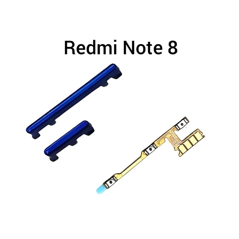Jual Tombol Flexibel On Off Volume Xiaomi Redmi note 8 Original Satu ...