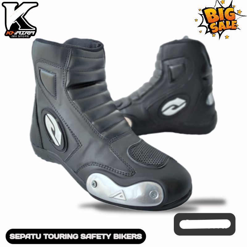 Jual SEPATU MOTOR TOURING PRIA BIKERS BOOTS SLIDING SAFETY TERBARU ...