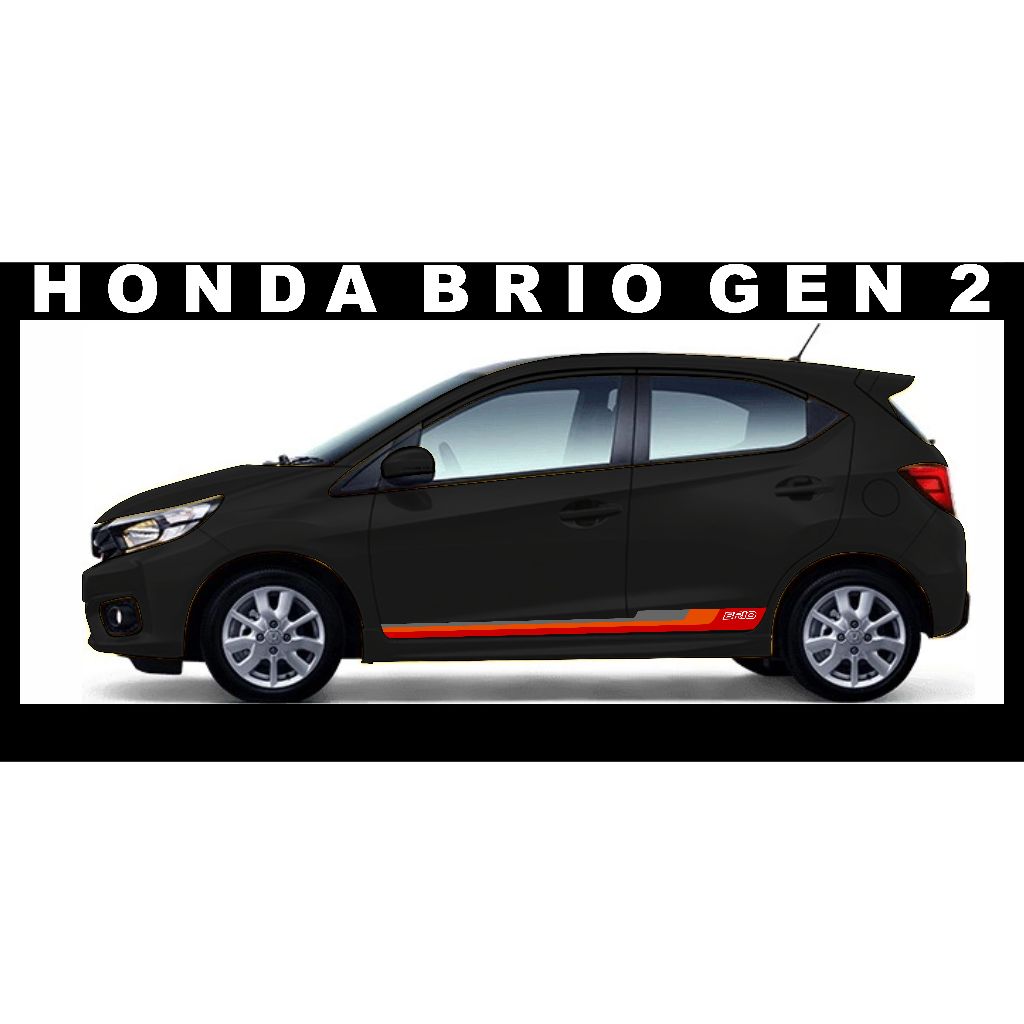 Jual STICKER MOBIL HONDA BRIO LIS MOTIF JDM [K-1] STIKER MOBIL HONDA ...