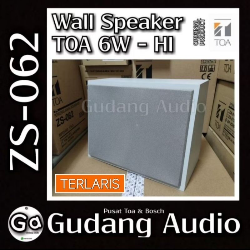 Jual Box Speaker Toa ZS-062 6 watt speaker kayu toa murah | Shopee Indonesia