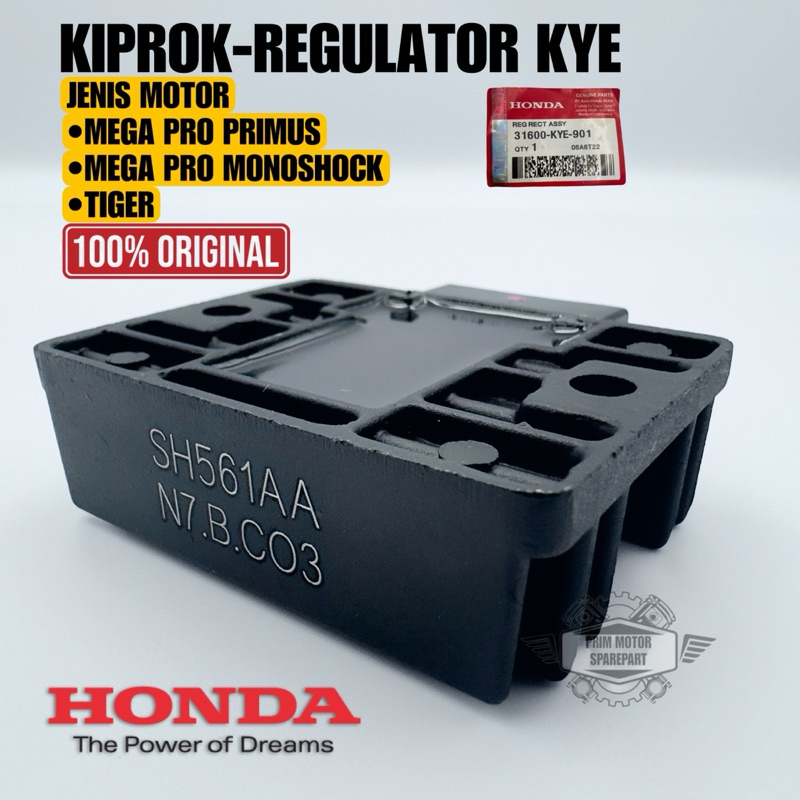 Jual ORIGINAL KIPROK REGULATOR KYE MEGA PRO MONOSHOCK, TIGER, MEGA PRO ...