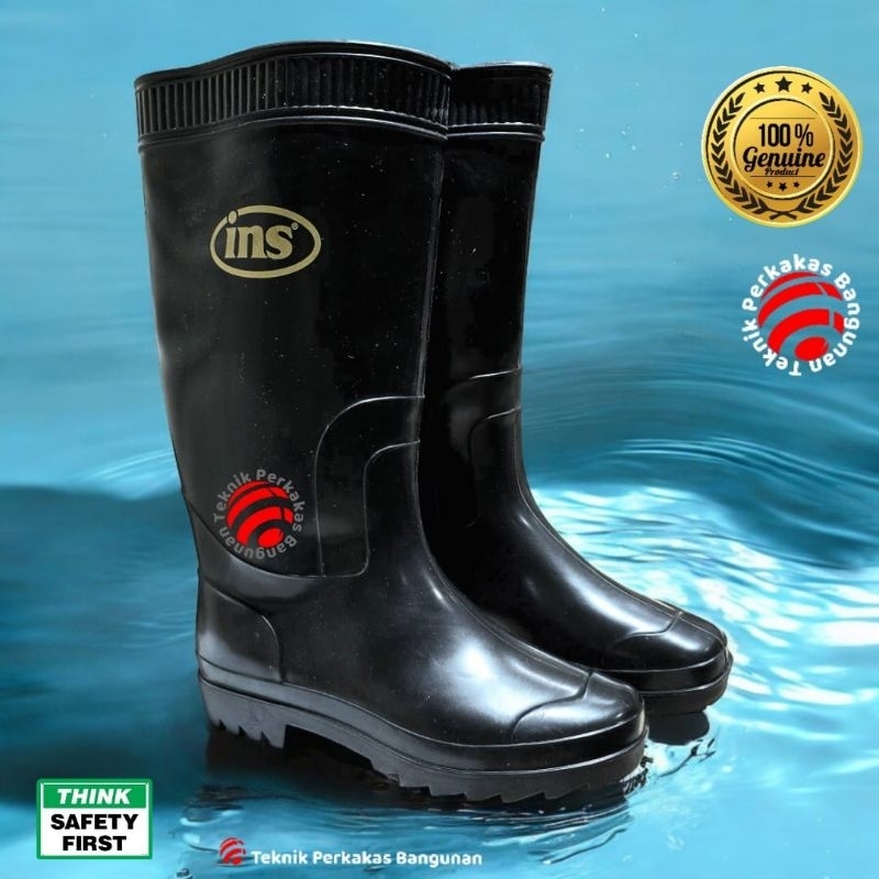 Jual Sepatu bot boot shoes tinggi karet pvc proyek cor kebun sawit ...