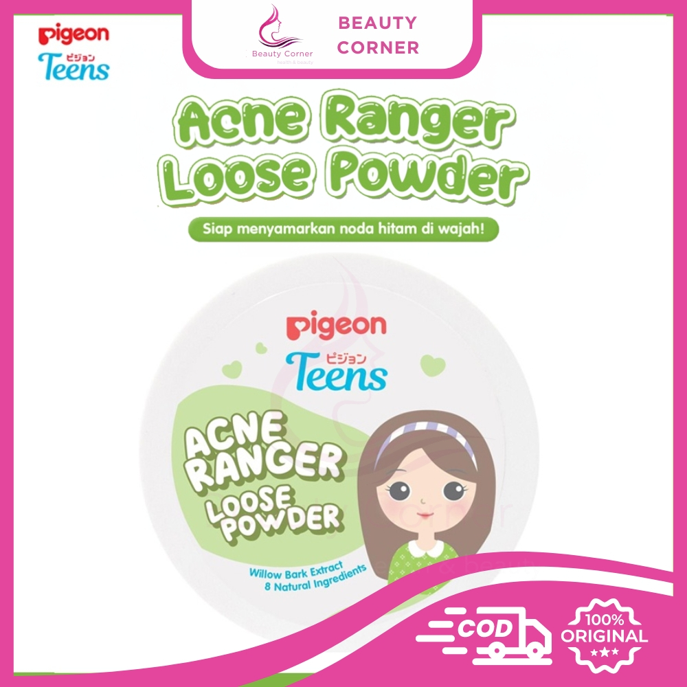 Jual Pigeon Teens Acne Ranger Loose Powder | Shopee Indonesia