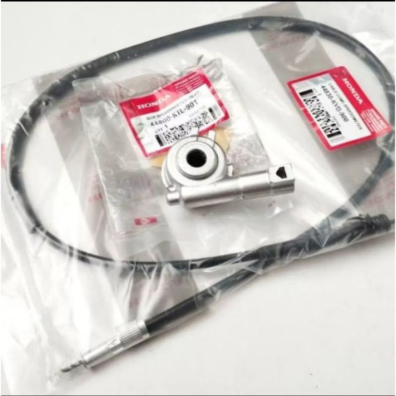 Jual kabel speedometer km + gear box supra fit new / revo lancip ...