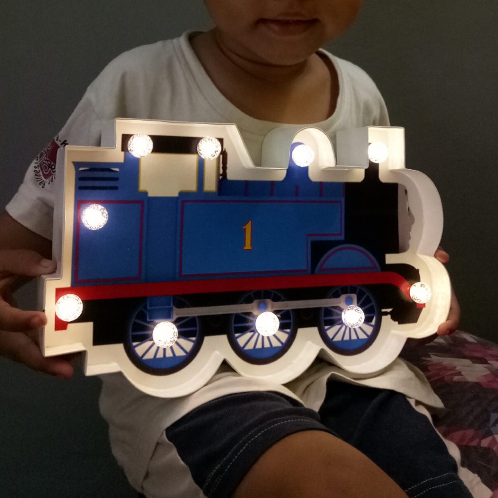 Jual CUSTOM Thomas Train Lamp | Lampu Dekorasi LED Kereta Thomas ...