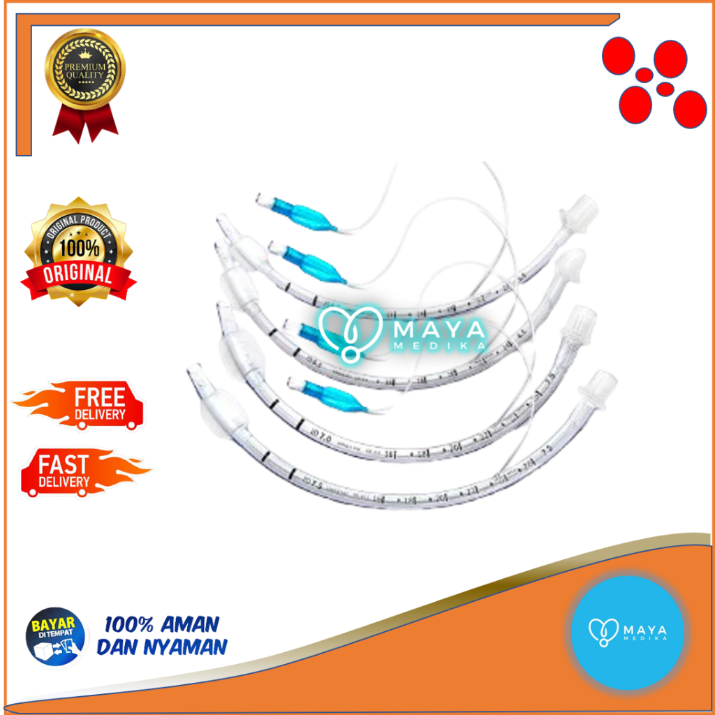 Jual Endotracheal Tube / ETT With Cuff Non Spiral OneMed Steril ...