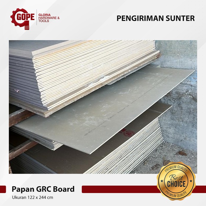 Jual Papan Grc Board Lembaran Ukuran 122 x 244 cm | Shopee Indonesia