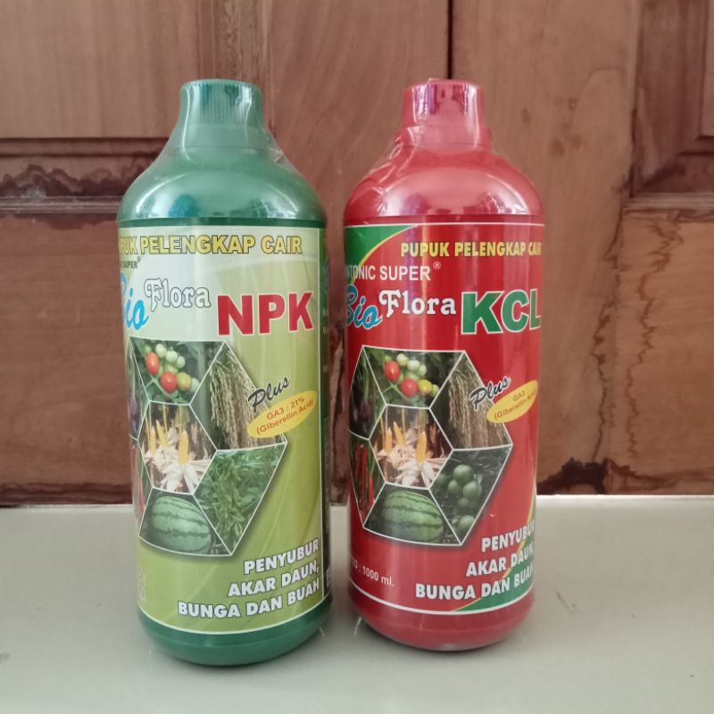Jual Pupuk cair BIO NPK dan BIO KCL penyubur akar daun bunga dan buah isi 1Liter | Shopee Indonesia