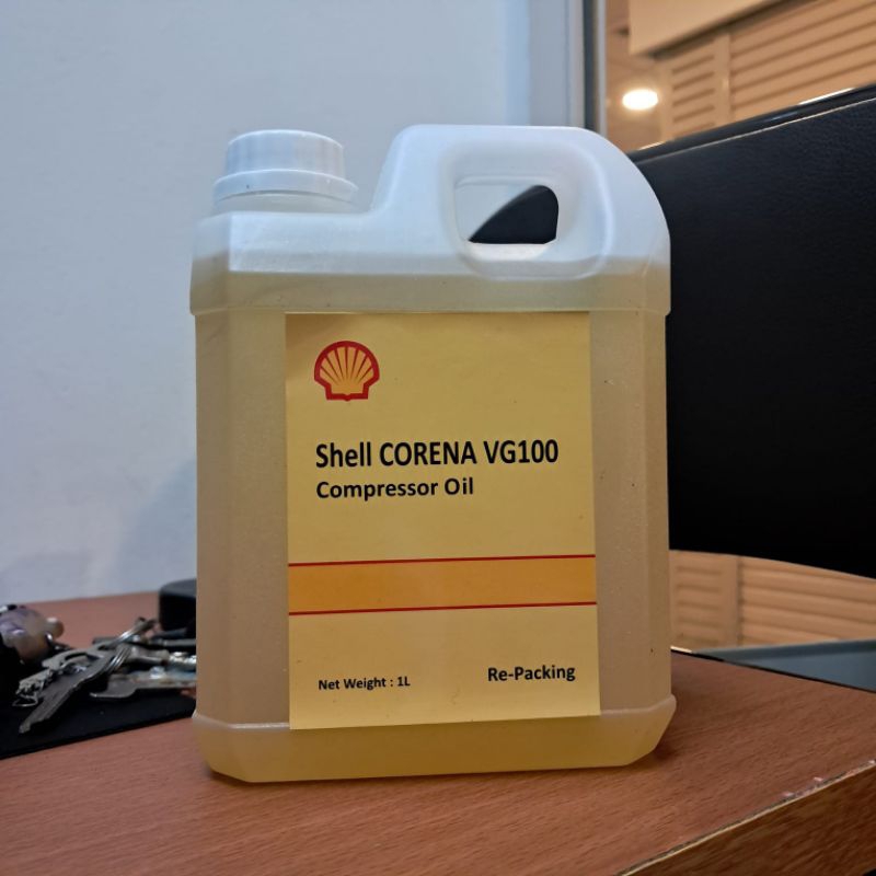 Jual Shell corena vg100 compresor oil 1liter | Shopee Indonesia