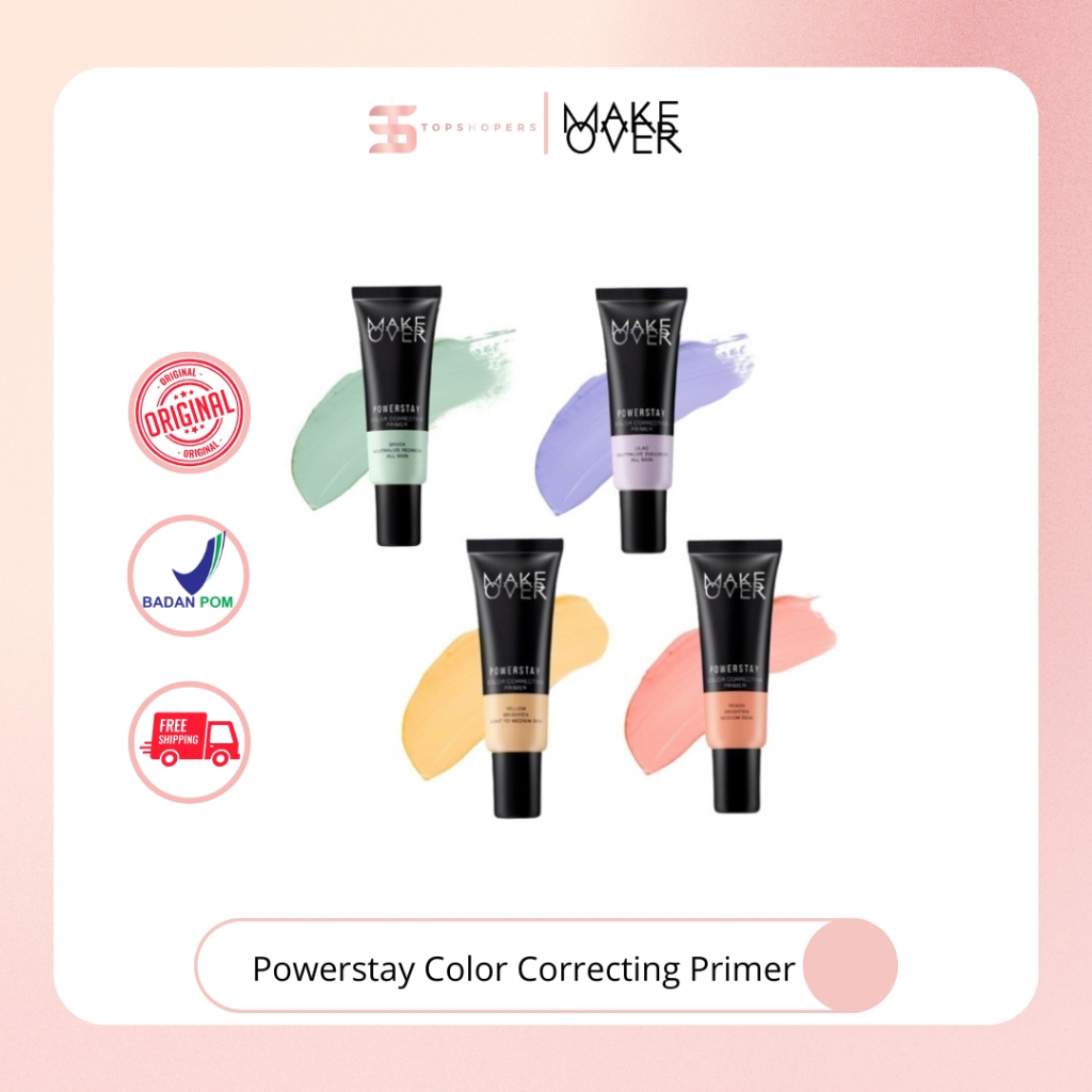 Jual MAKE OVER Powerstay Color Correcting Primer | Shopee Indonesia