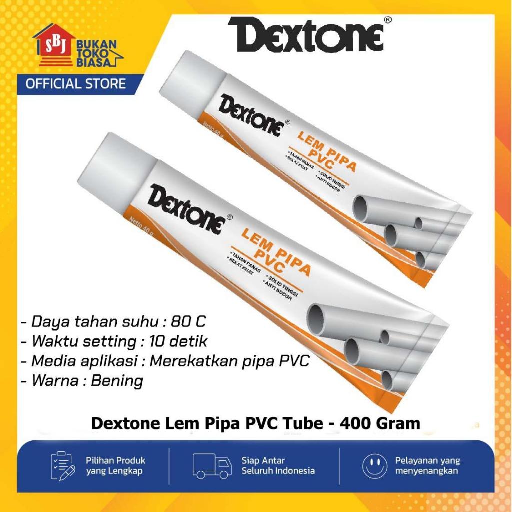 Jual Lem Pipa Dextone PVC 40 Gram Lem Odol Paralon Air - Lem Kuat untuk ...