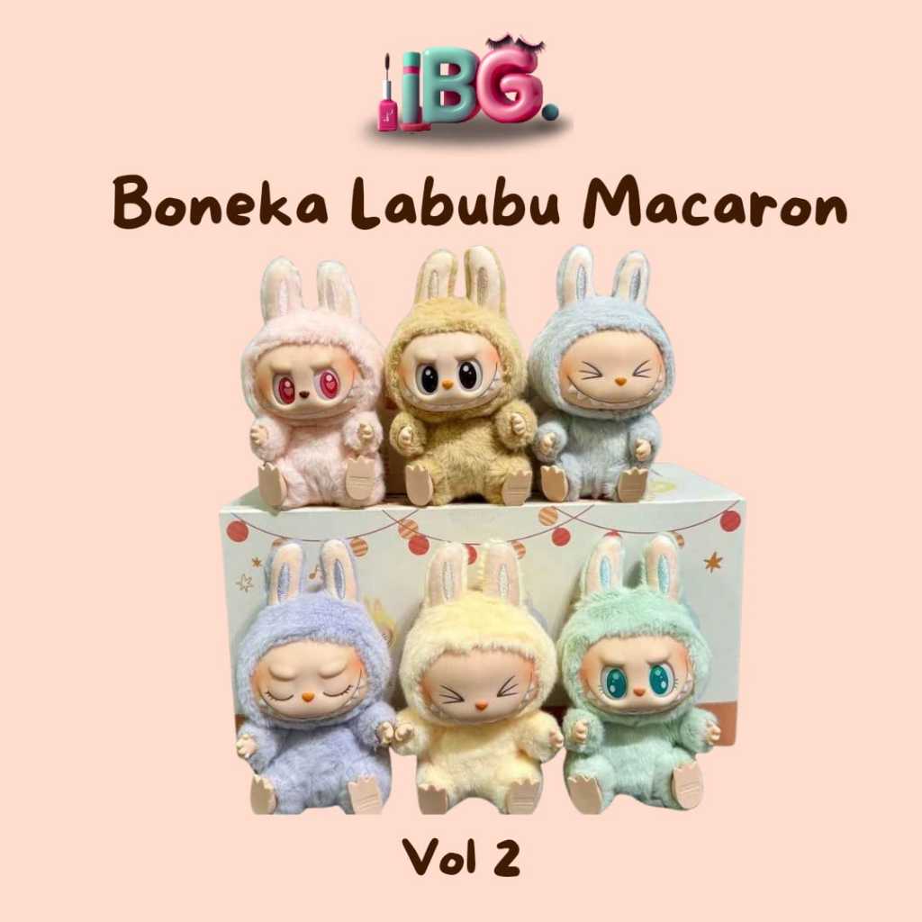 Jual Labubu Macaron Secret /Boneka Labubu Exciting Macaron / Labubu ...