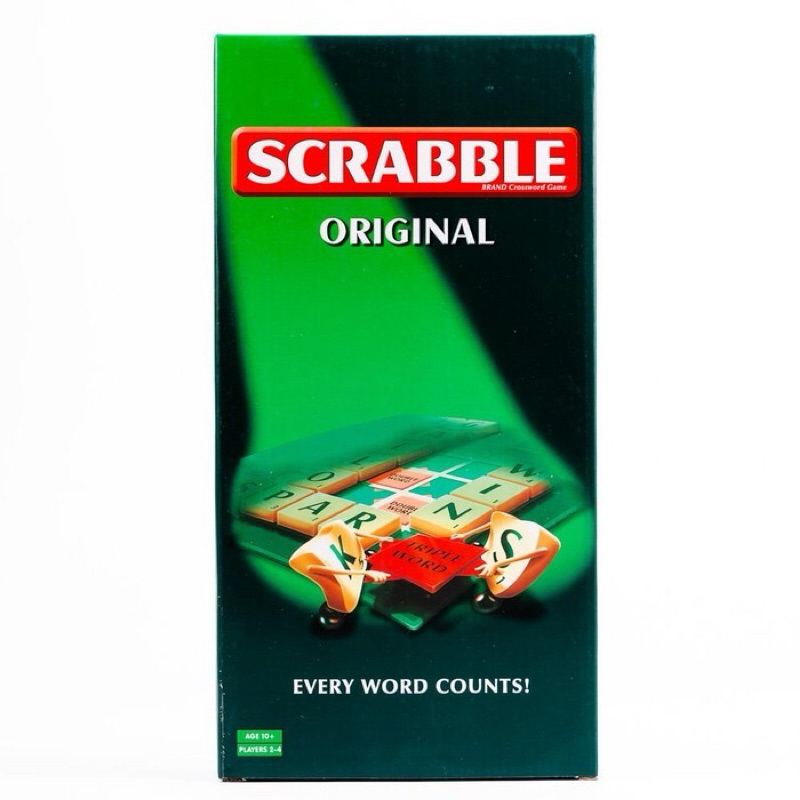 Jual Mainan Anak Board Game Susun Kata Scrable Classic Standard Mainan ...