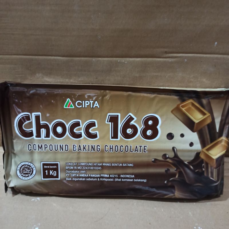 Jual coklat batangan Chocc-168 1kg/coklat batangan/coklat/cokelat ...