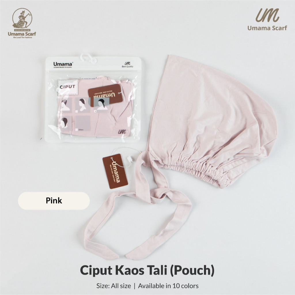 Jual CIPUT RAYON TALI PREMIUM By Umama Scarf, Packing Pouch Inner Hijab ...