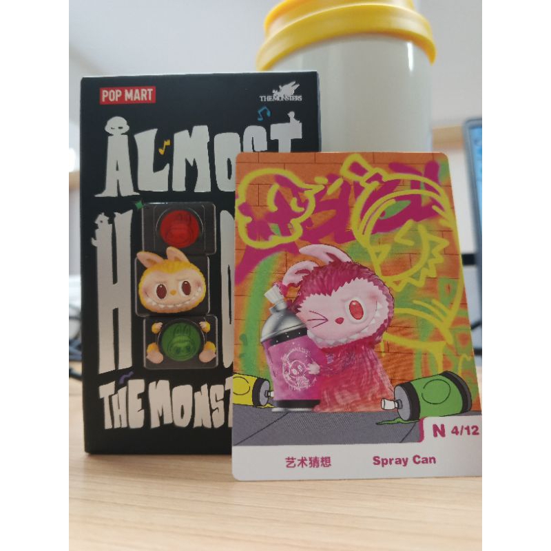 Jual Pop Mart Labubu The Monster Almost Hidden (selected) - Spray Can ...