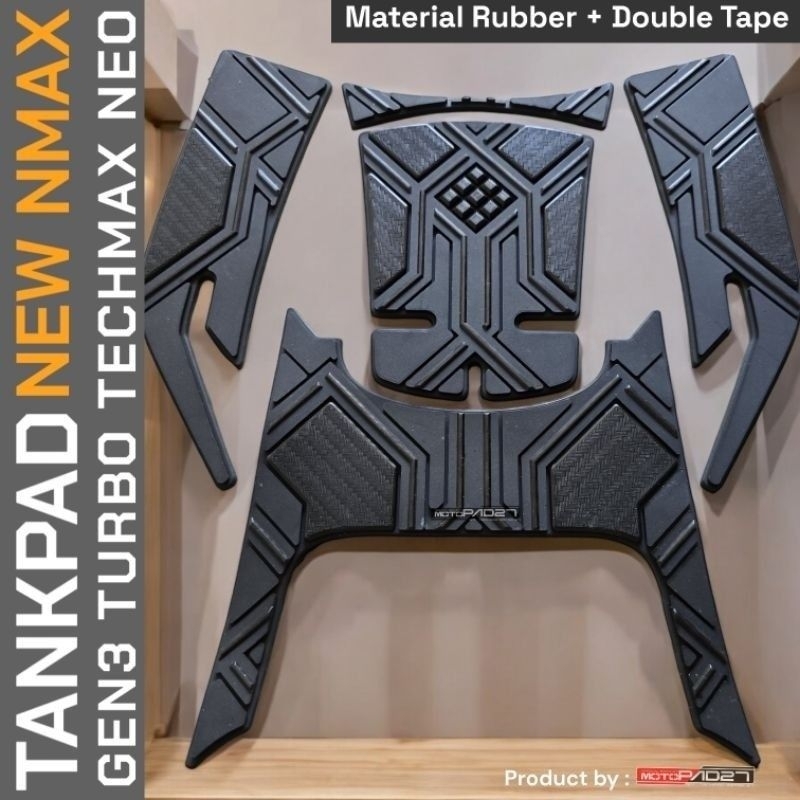 Jual Tankpad rubber NMAX turbo techmax neo bahan rubber premium ...