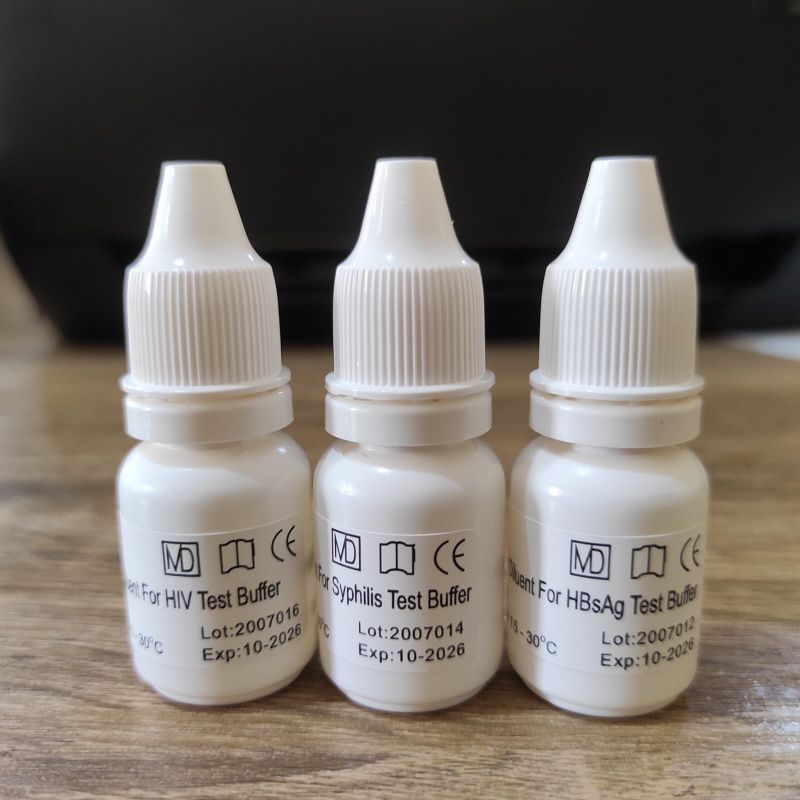 Jual Buffer hbsag 5 ml dan 10 ml | cairan bufer Rapid Test | Shopee ...