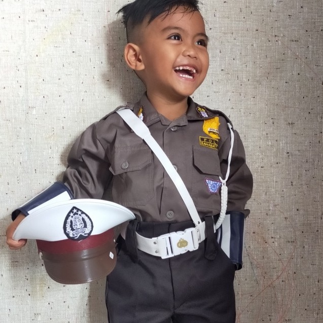 Jual baju polisi anak seragam polisi anak Pocil 23 tahun | Shopee Indonesia